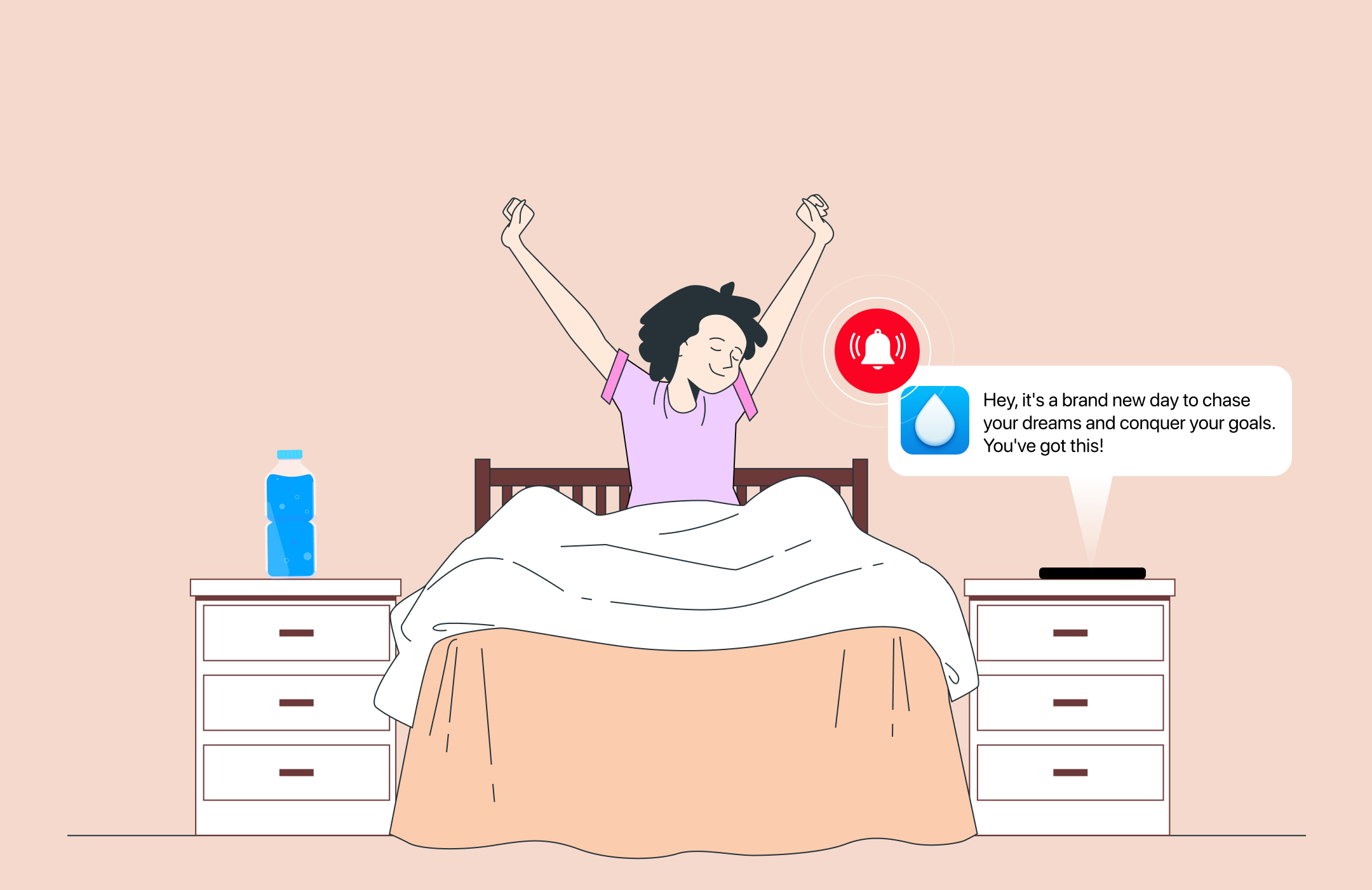 How do water reminder apps help you get a good night's sleep ...